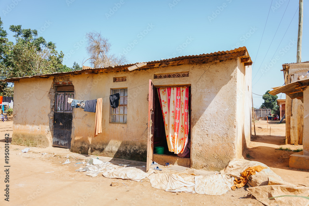 simple african house in Entebbe Uganda Stock Photo | Adobe Stock