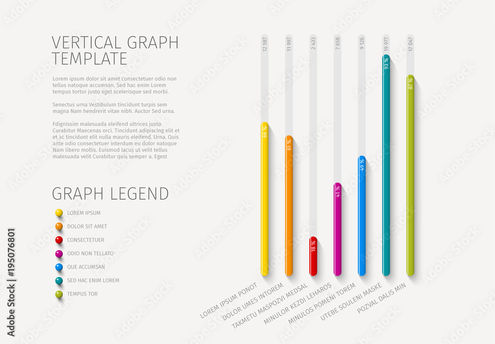 Vertical Bar Graph Template