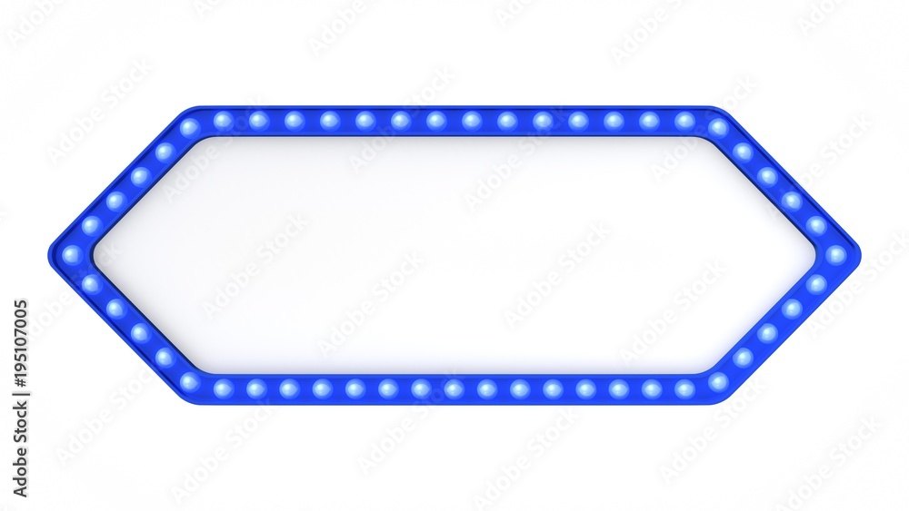 Blank Marquee Lights