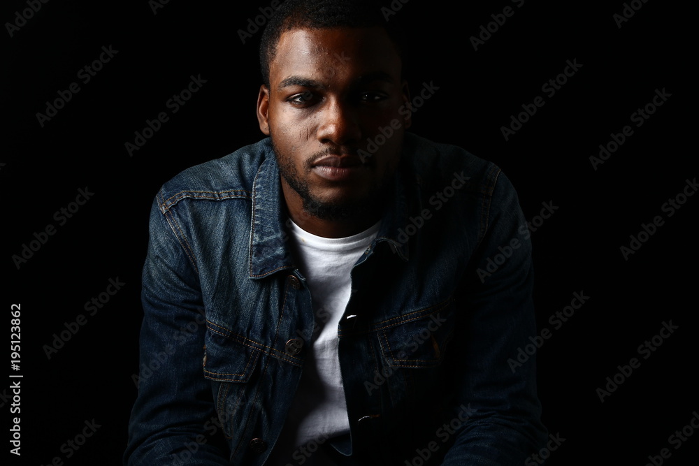 Black man Stock Photo | Adobe Stock