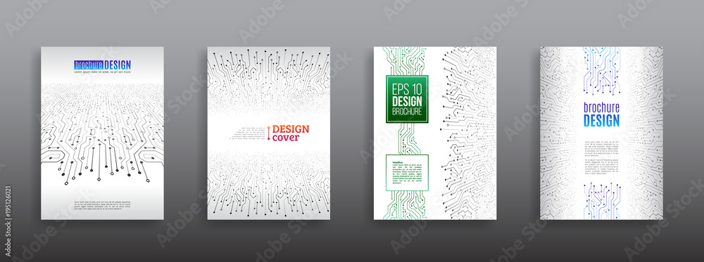 Circuit board background for magazine cover. Technology communication ...