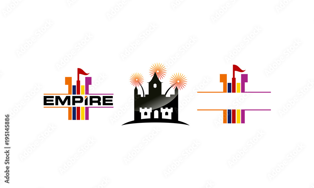 Empire Vector Template Set Stock Vector | Adobe Stock