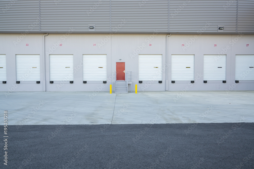Warehouse loading dock Stock Photo | Adobe Stock