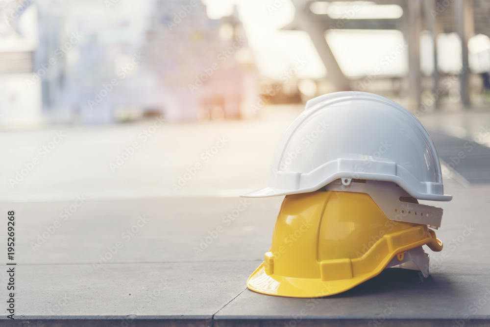 Hardhat industrial . Safety hard hat for engineer and construction ...