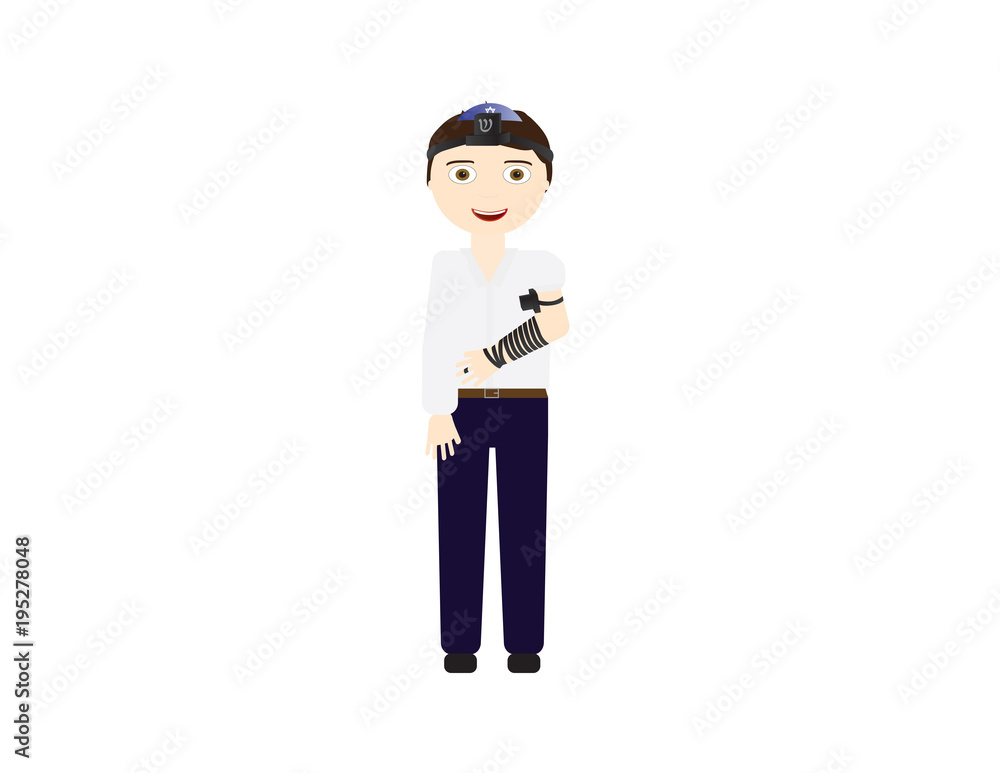 Little Jewish Boy Clipart