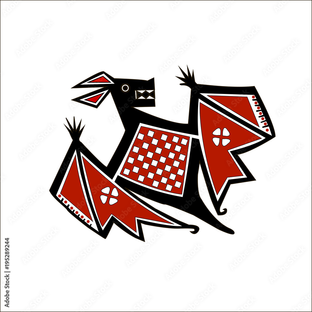 Bat. Ethnic patterns of Native Americans: the Aztec, Inca, Maya, Alaska ...