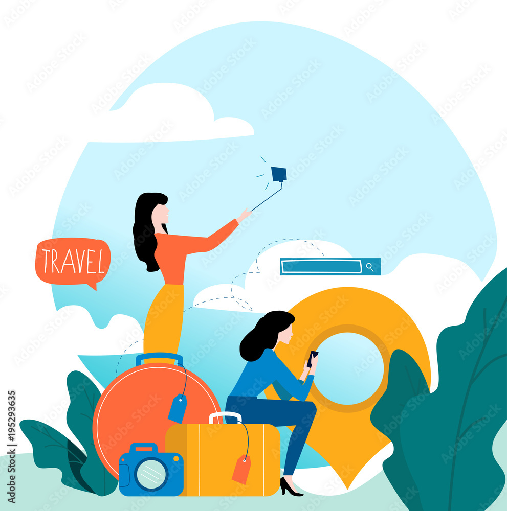Travel People Vector