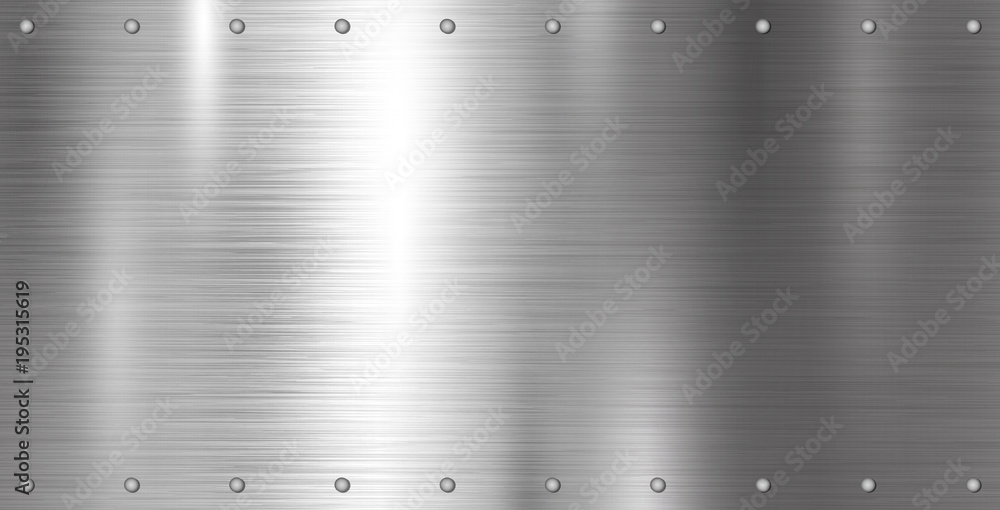 Silver metal texture background vector illustration Stock Vector ...