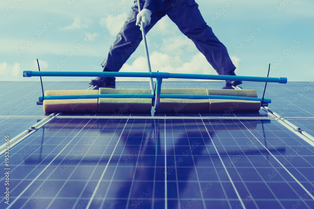 operation and maintenance in solar power plant ; engineering team ...