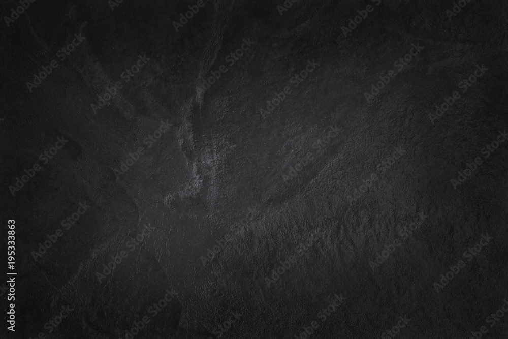 Dark grey black slate texture in natural pattern with high resolution for background and design ...