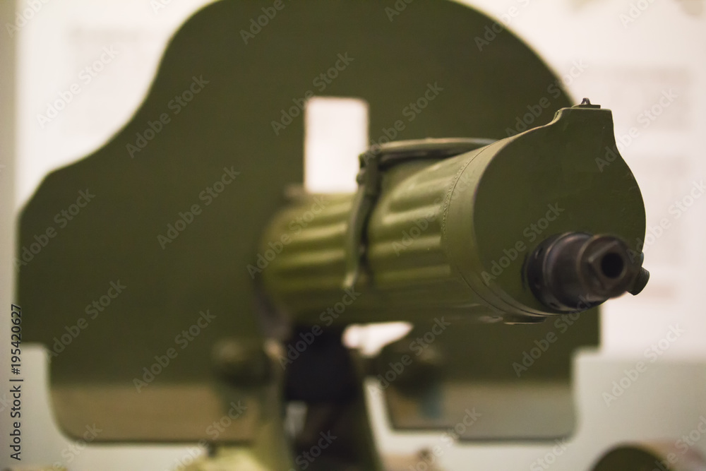 Photo & Art Print Machine gun - russian weapon, automatic rifle ...