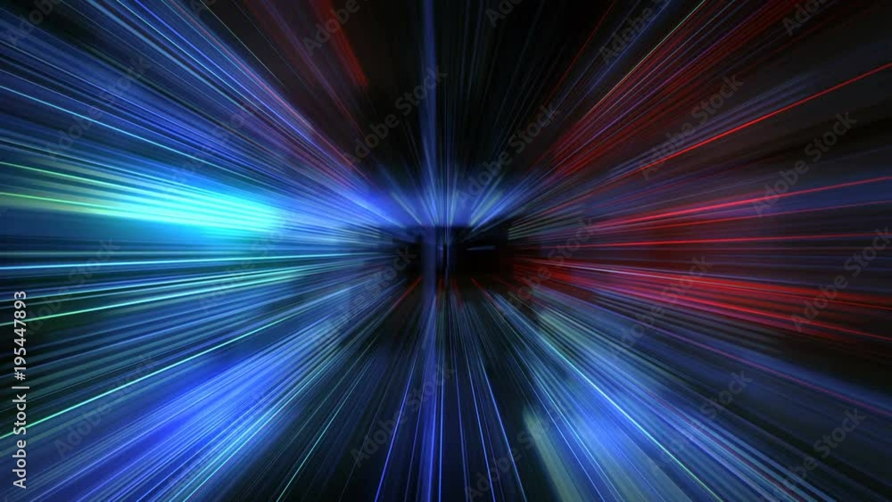 3D Futuristic abstract business and technology concept, Acceleration ...