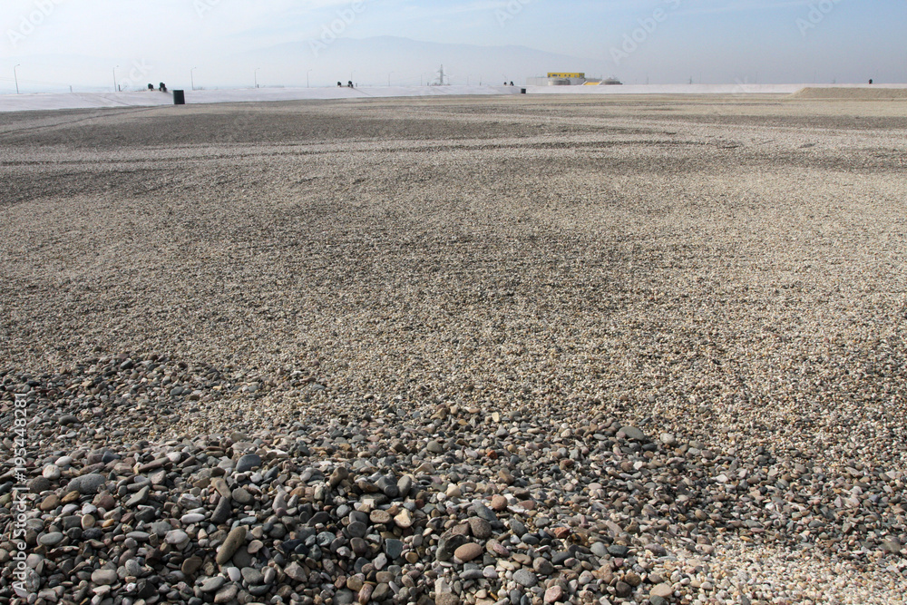 Тhe landfill for non-hazardous waste (garbage) at Yana, Kremikovtzi ...