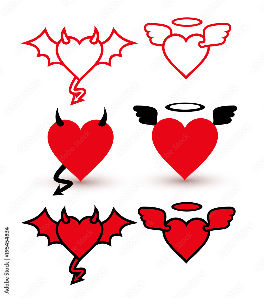 Heart With Devil Wings
