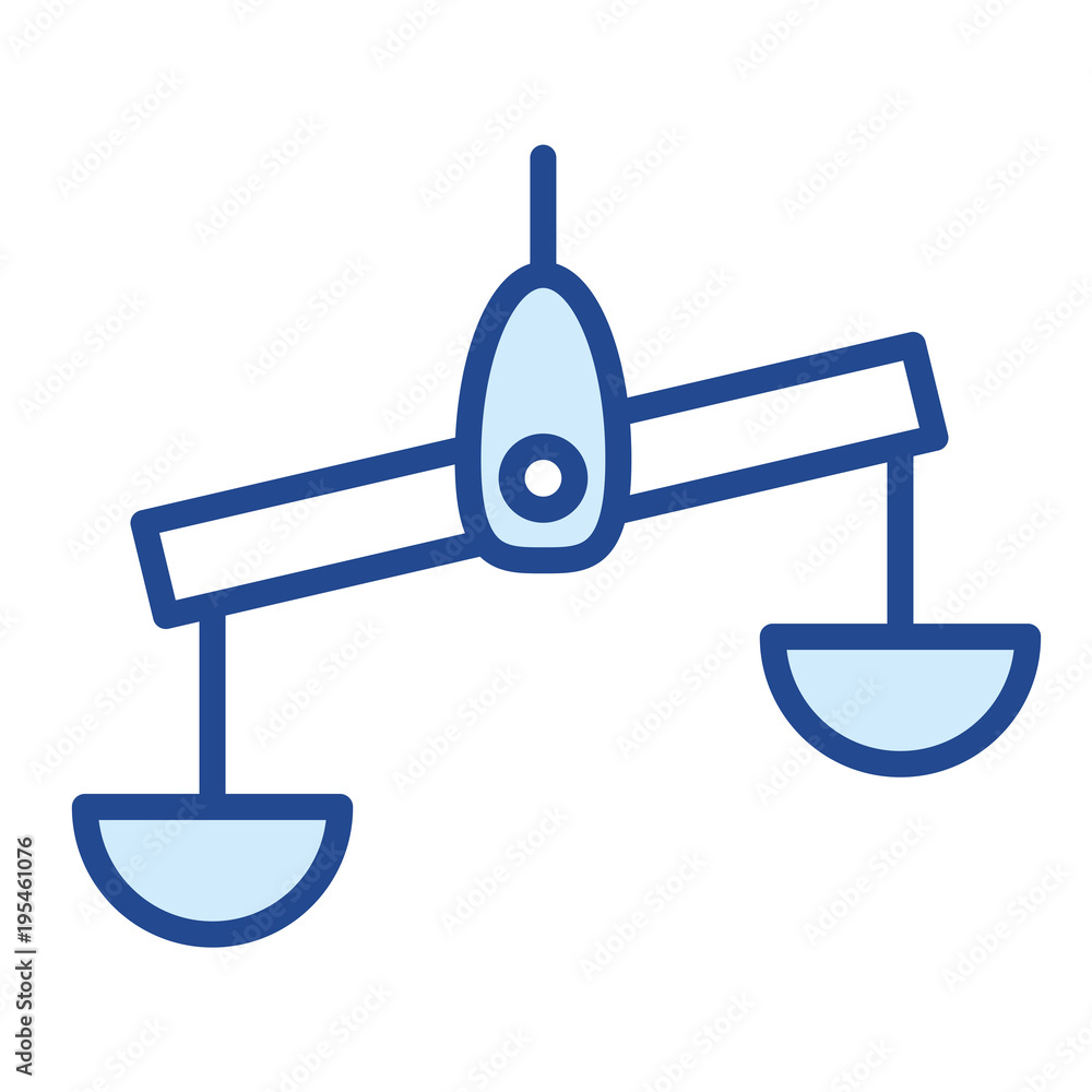 Waage Vector Icon Stock-Vektorgrafik | Adobe Stock