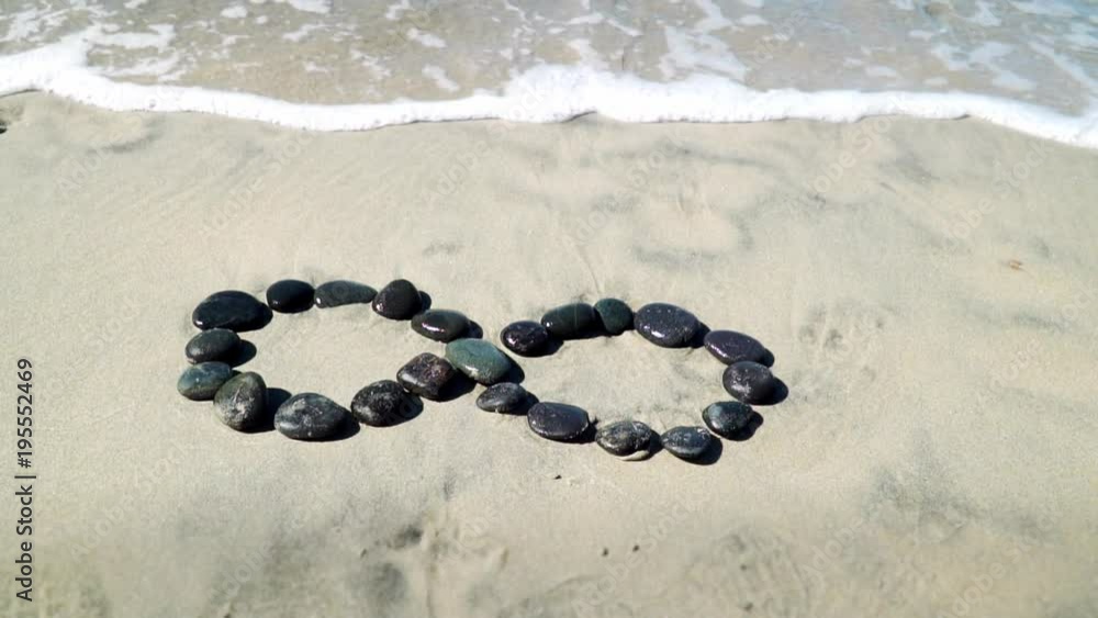 Infinity Sign In Sand