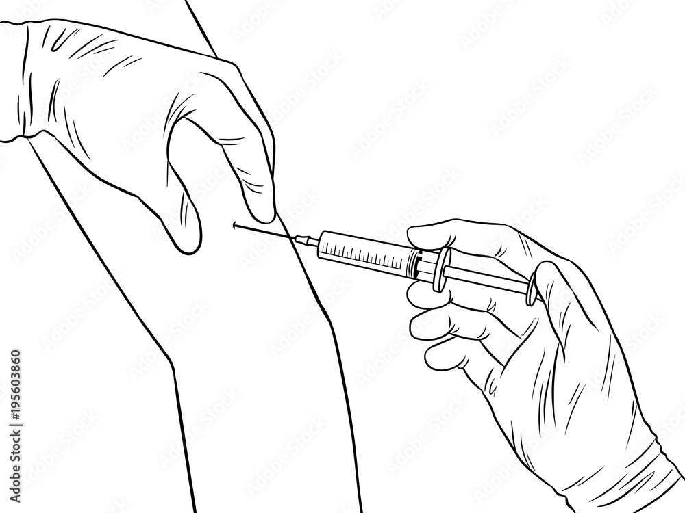 Injection Coloring Page