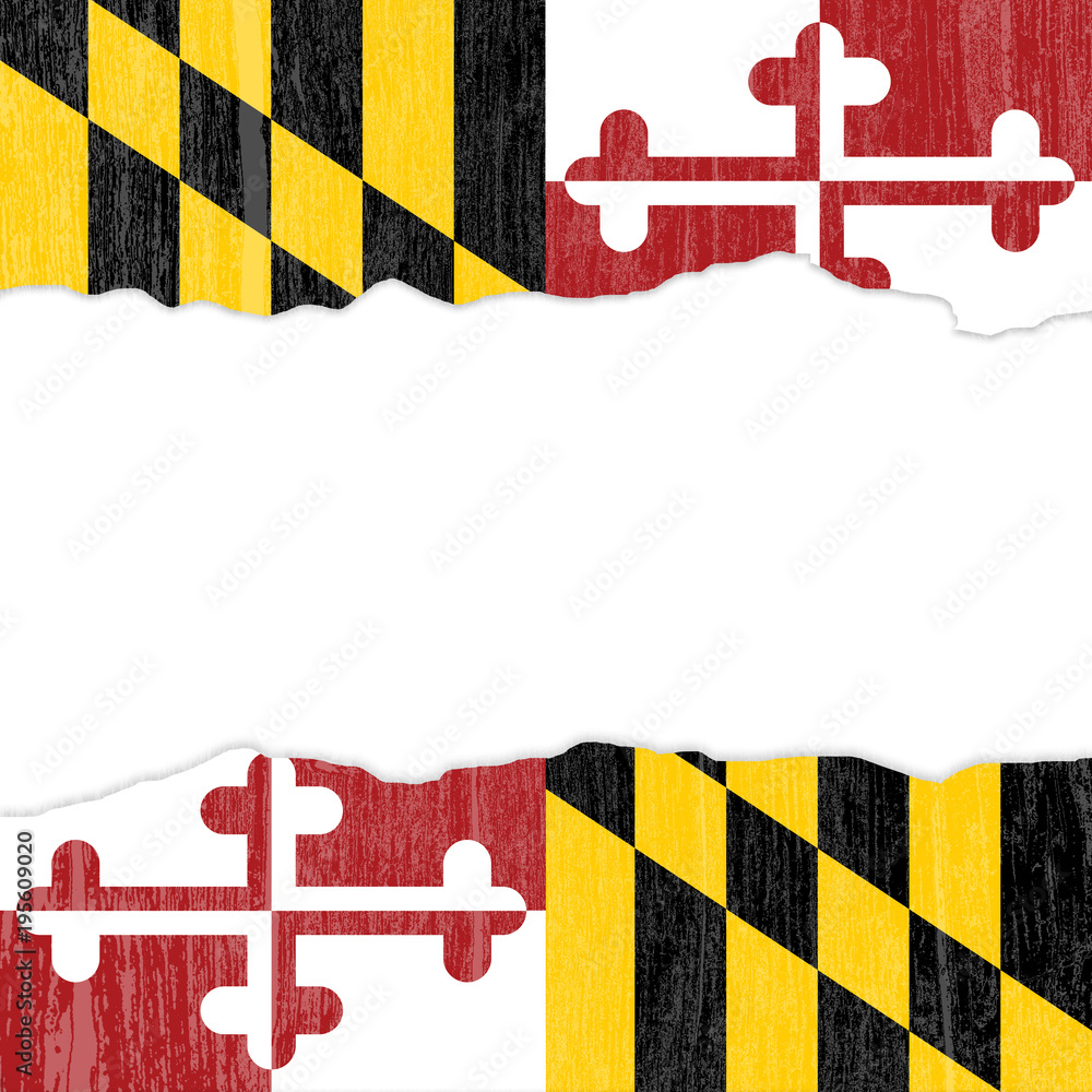Maryland Flag Printable