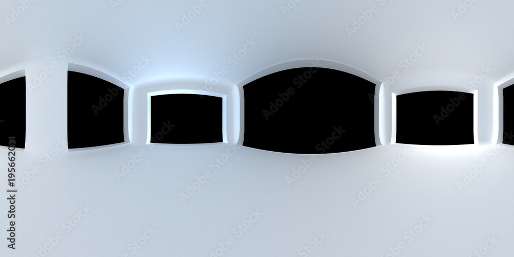 panorama of the sea sunset, ocean sunrise, the sun above the water 3D ...