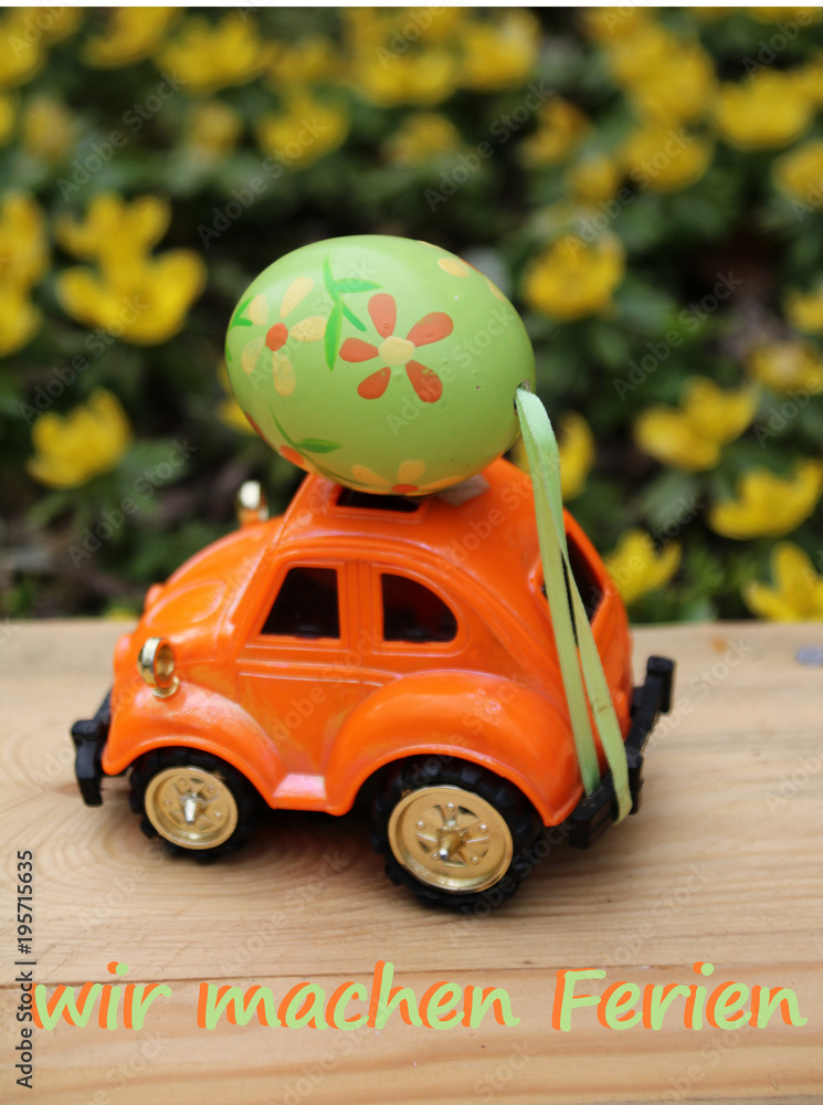 wir machen ferien Stock Photo | Adobe Stock