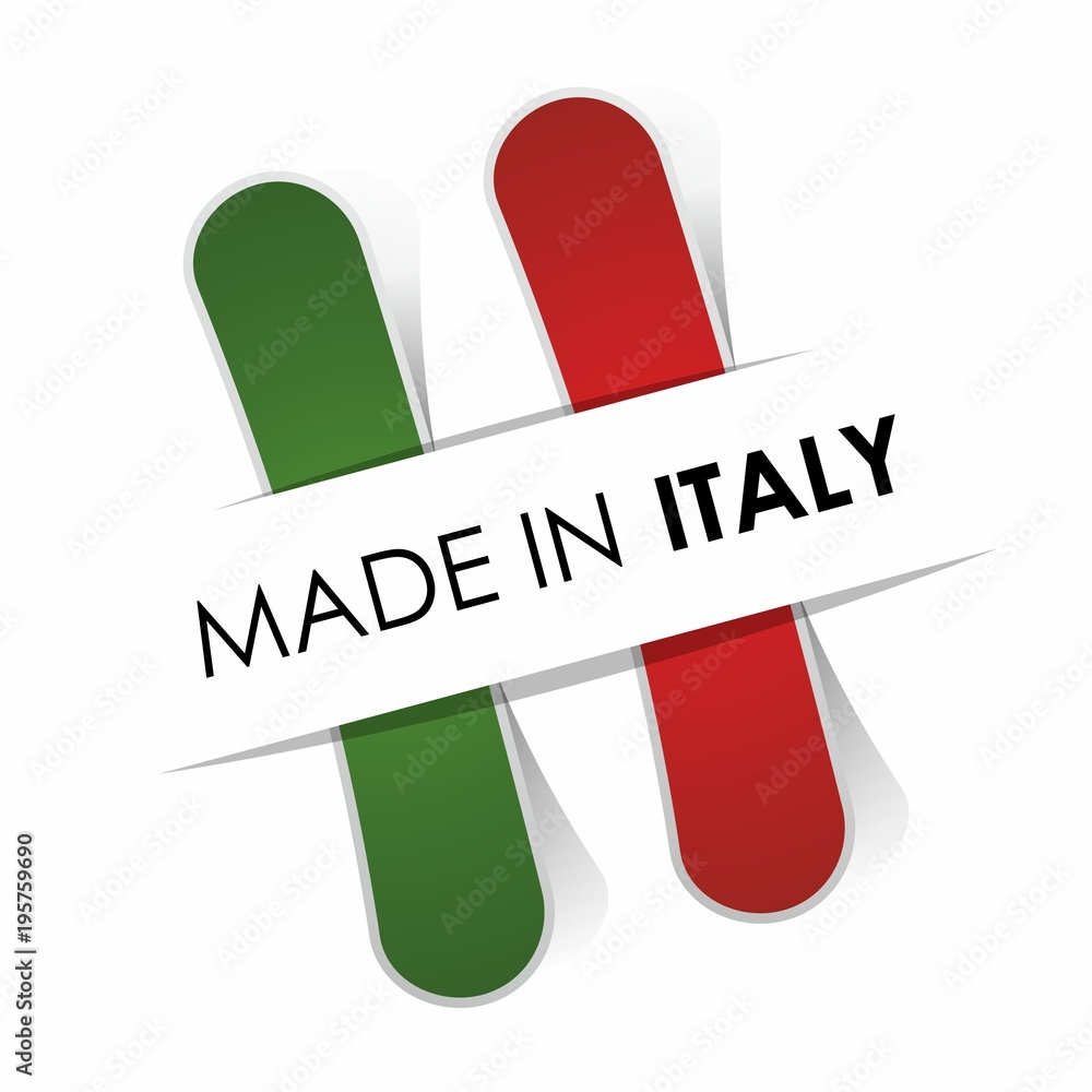 Made in Italy vector illustration Stock Vector | Adobe Stock