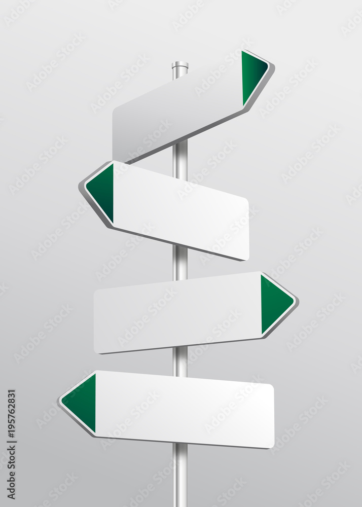 PANNEAU DIRECTIONS Stock Vector | Adobe Stock