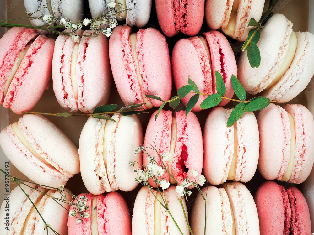 French Desserts Macarons