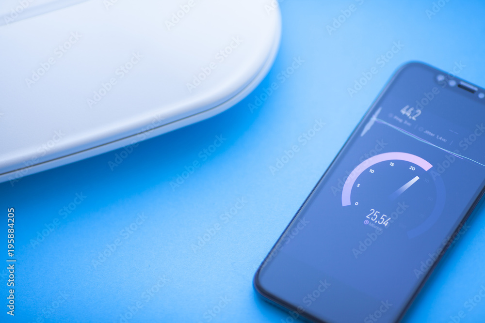 Corporate network concept. Set of ethernet switches, access points ...