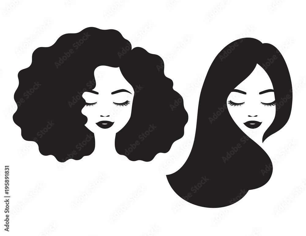 Afro Hair Vector