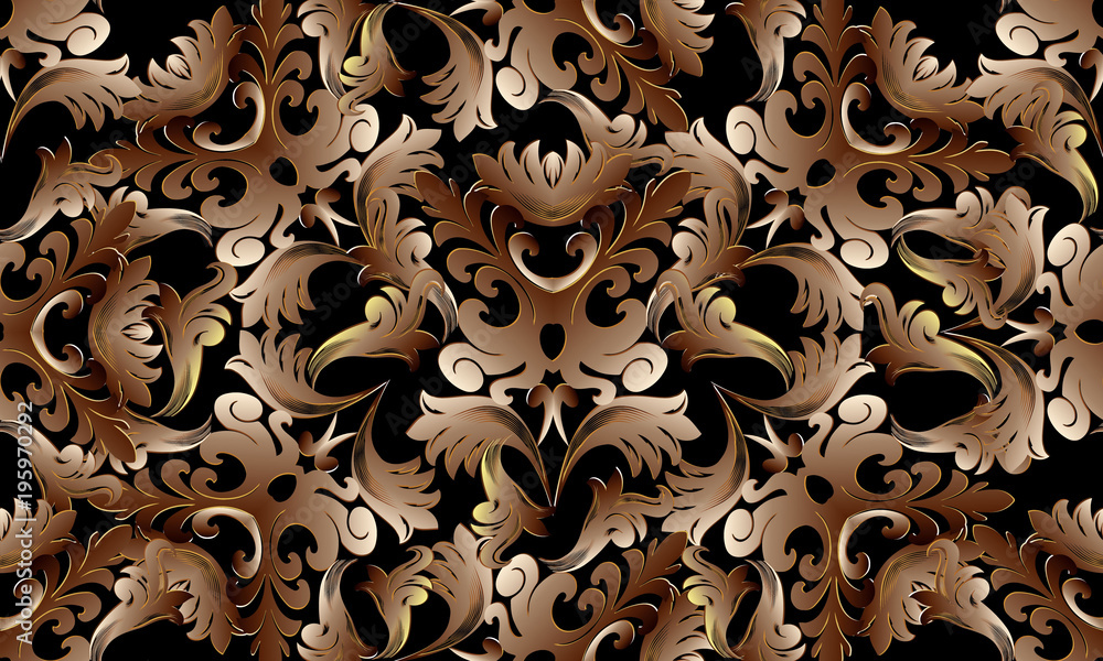 Baroque Design Wallpaper