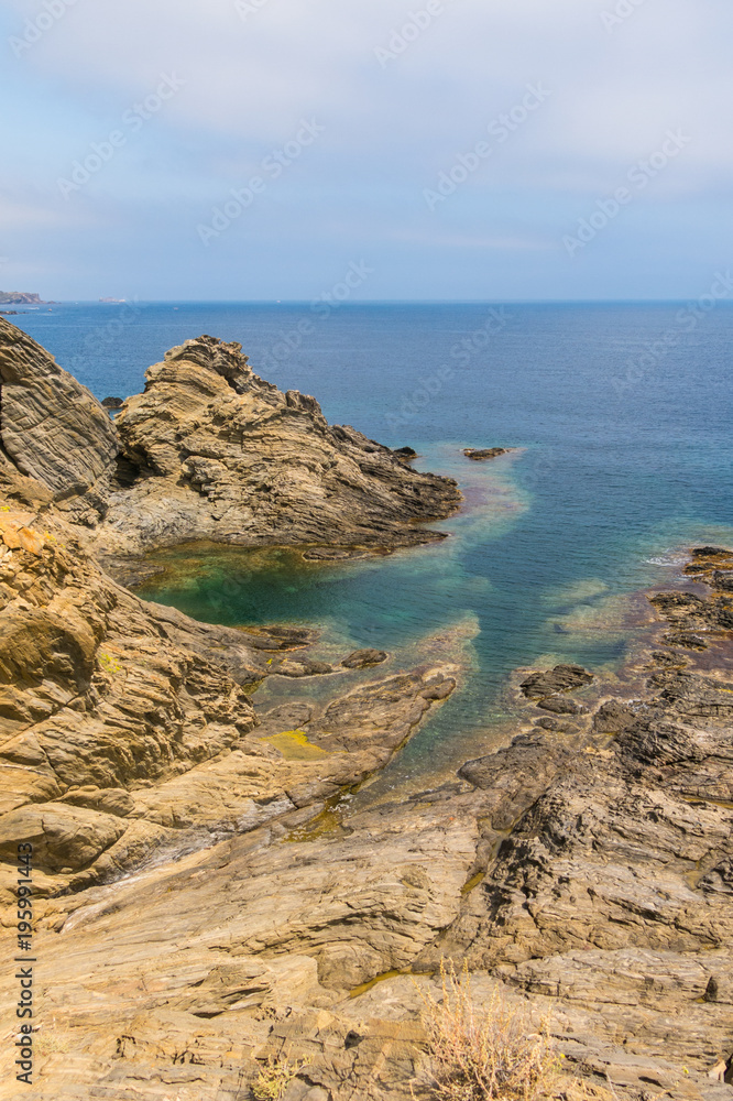 Cap de Creus Natural Park, the westernmost point of Spain. Spain Stock ...
