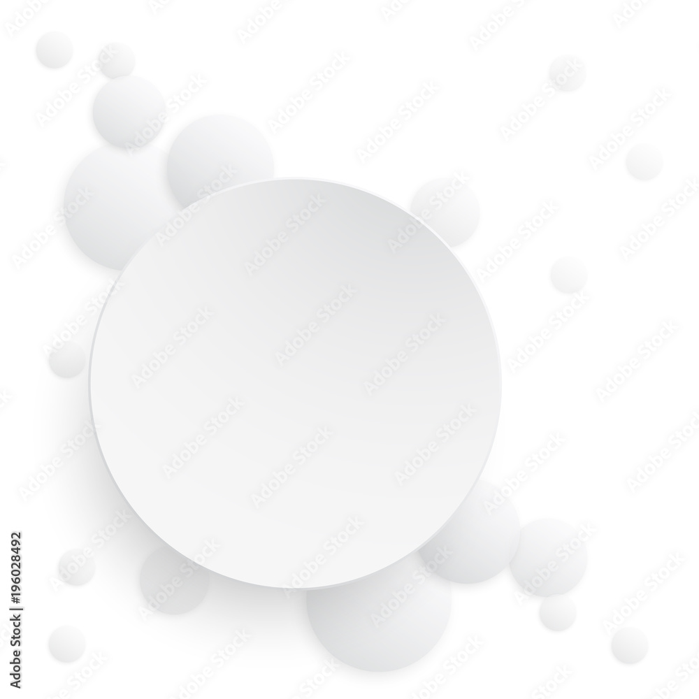 Abstract Frame Circle background Stock Vector | Adobe Stock