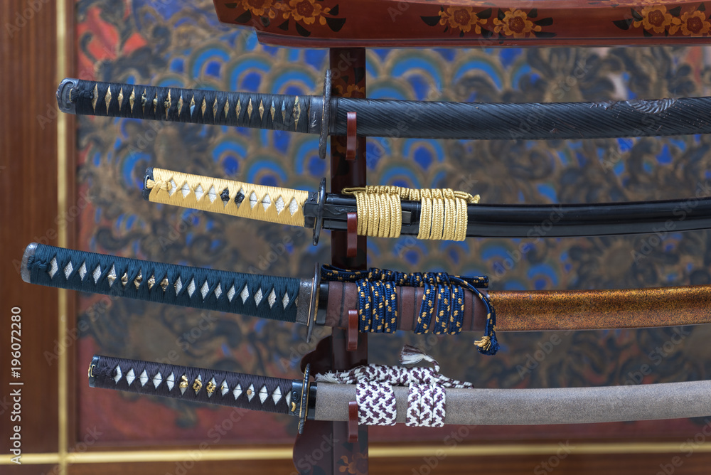 Ancient Japanese Samurai Swords