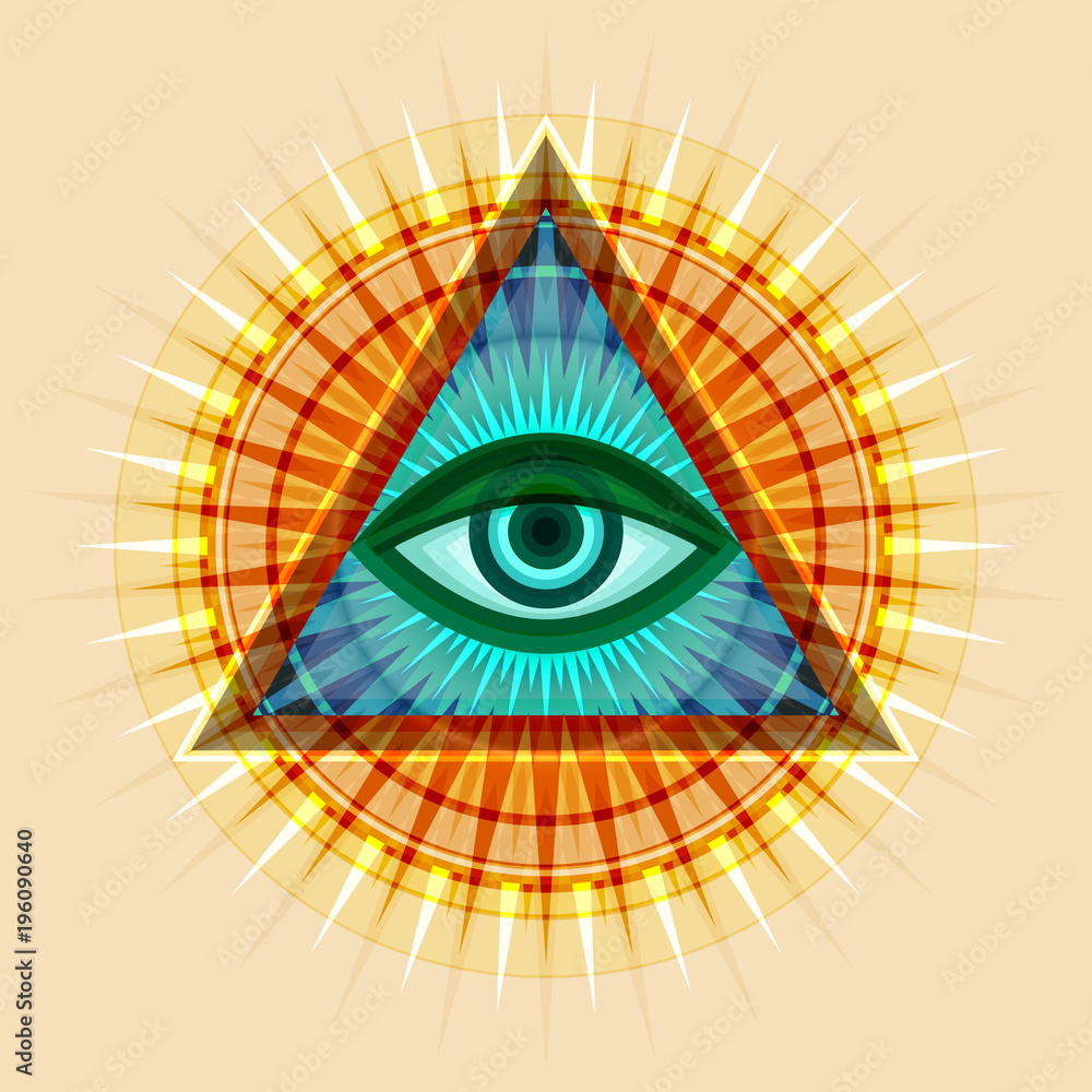 All-Seeing Eye of God (The Eye of Providence | Eye of Omniscience ...