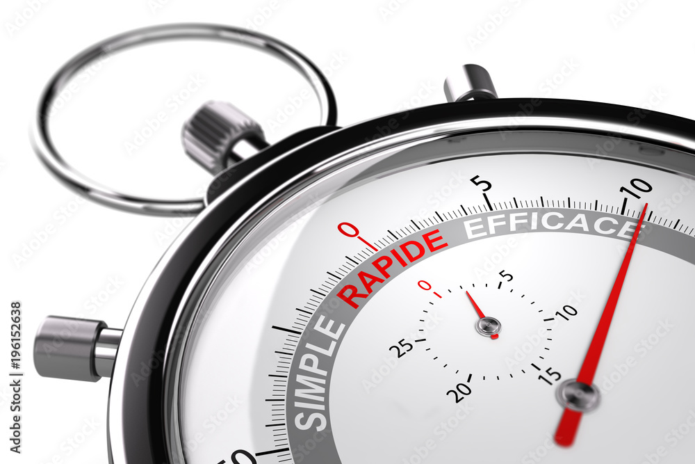 Illustrazione Stock Solution simple rapide et efficace | Adobe Stock