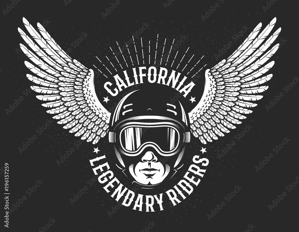 Eagle Wing Helmet Logos