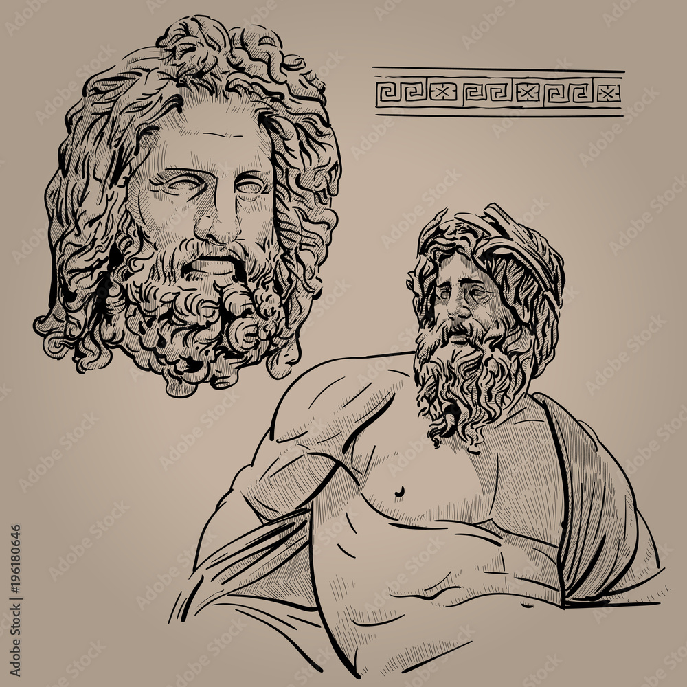 Zeus. Master of Olympus. God of the sky, lightning, thunder, law, order ...