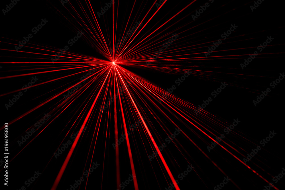Laser beam light effect Stock Photo | Adobe Stock