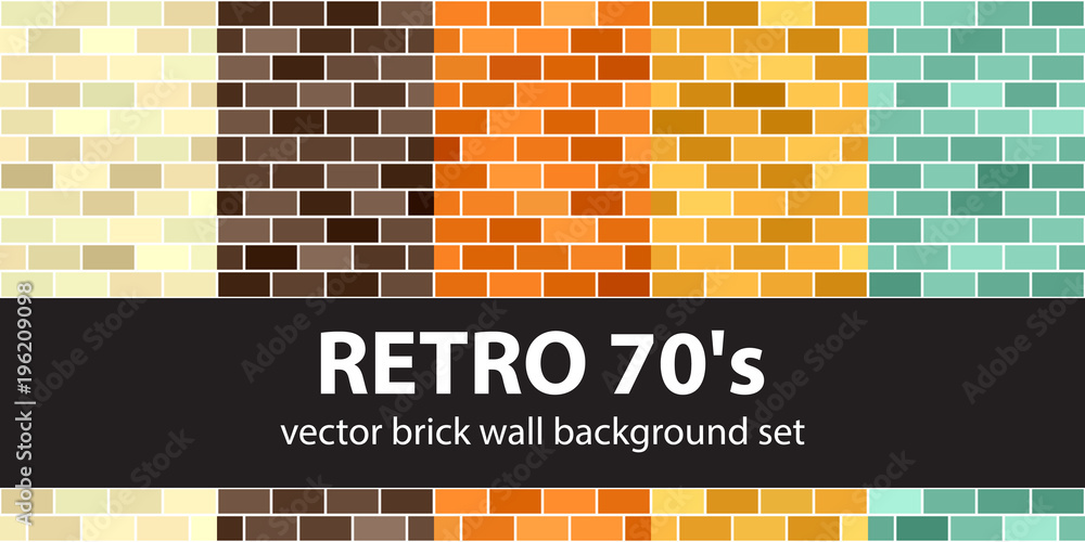 Brick Colors From The 70'S