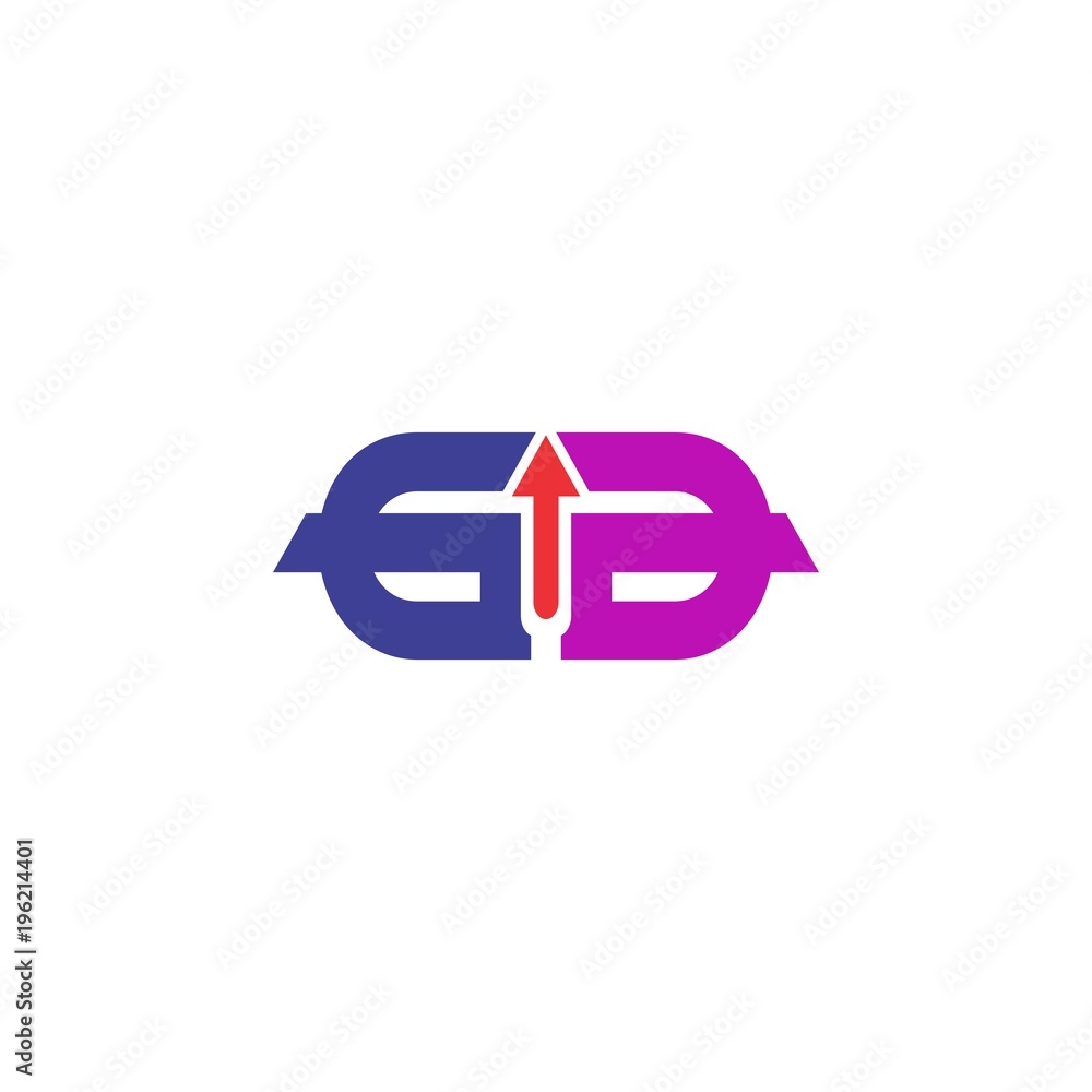 G6 with arrow logo Stock Vector | Adobe Stock