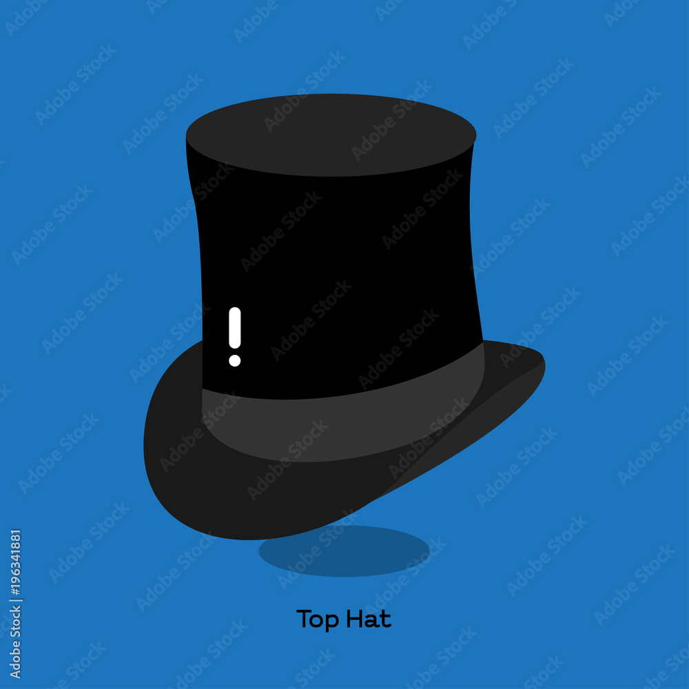 Black Top Hat Clipart