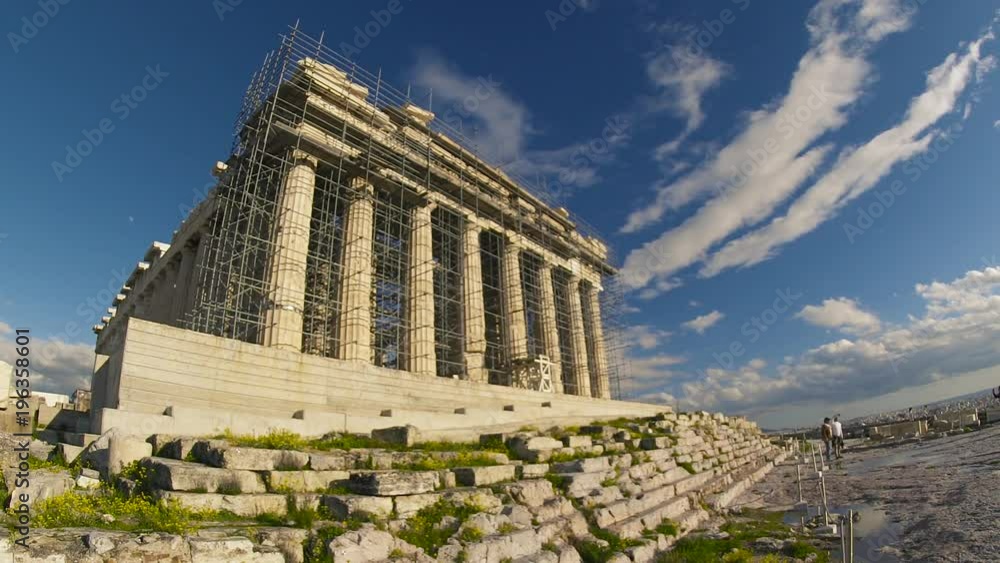 The Parthenon being Revitalized. The Acropolis is one of the most ...