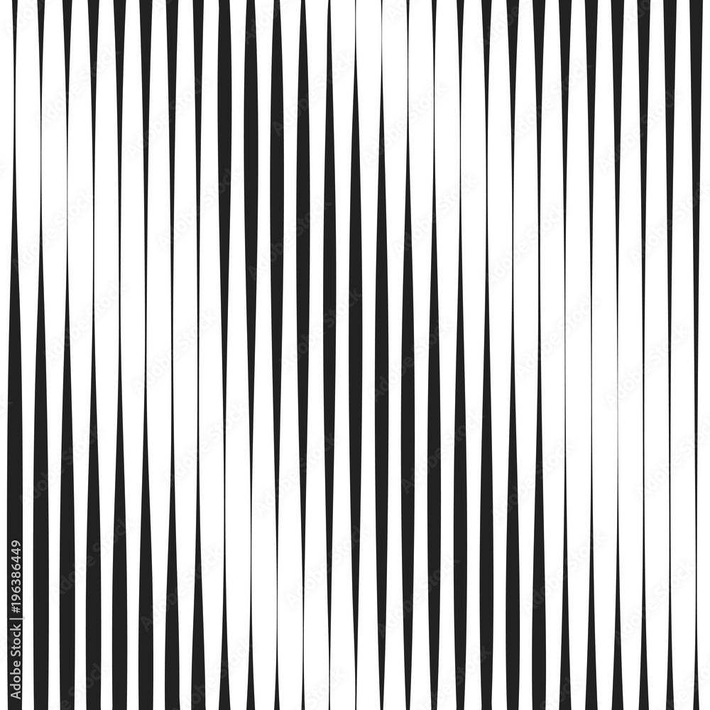 Halftone texture from black vertical lines with different width and ...