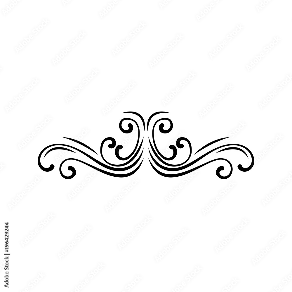 Vintage Scroll Border