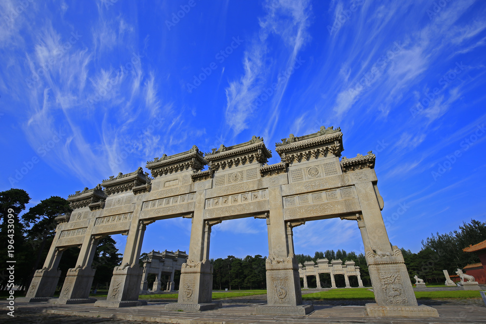 Very ancient buildings in China Stock Photo | Adobe Stock