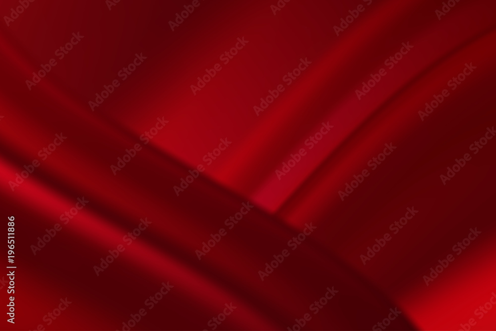 Abstract red curve background with copy space for write text. Modern ...