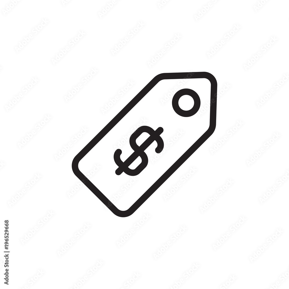 Price Tag Icon Vector