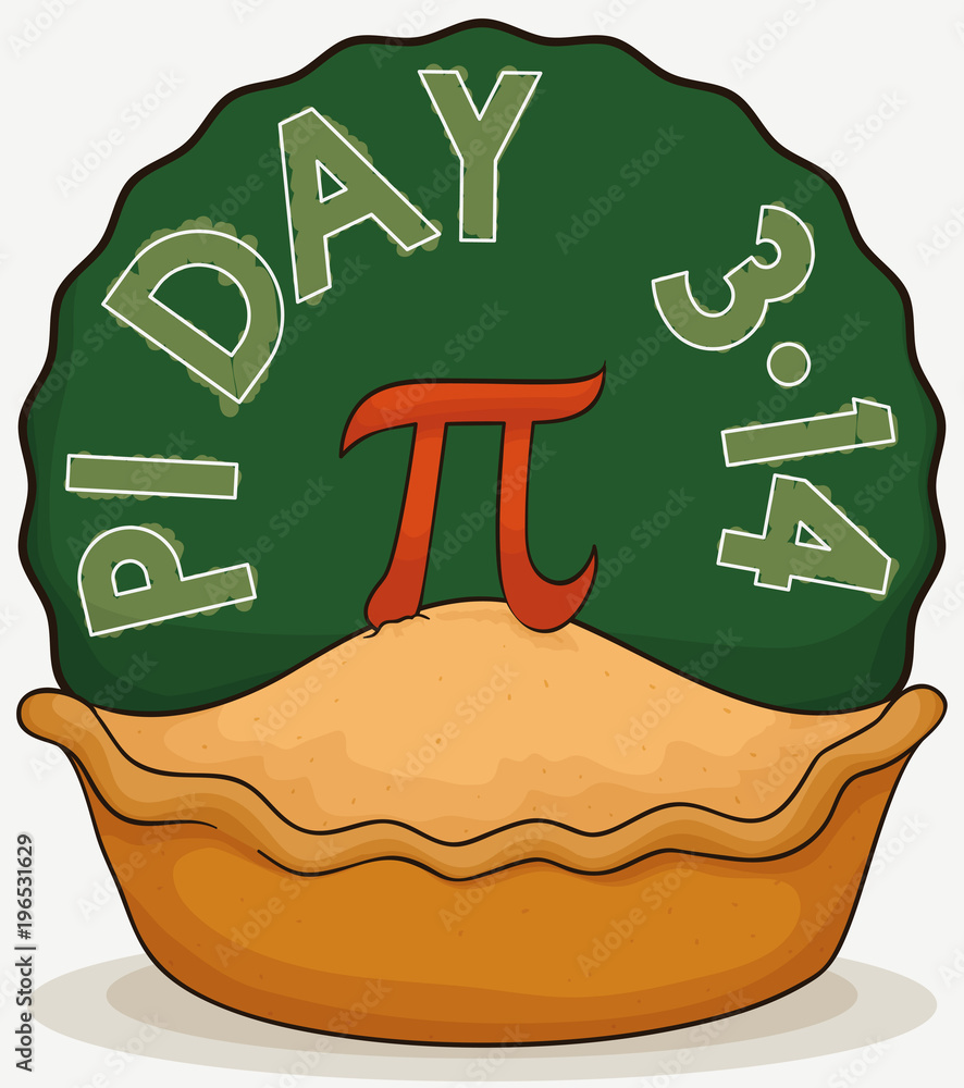 Pi Symbol Pie