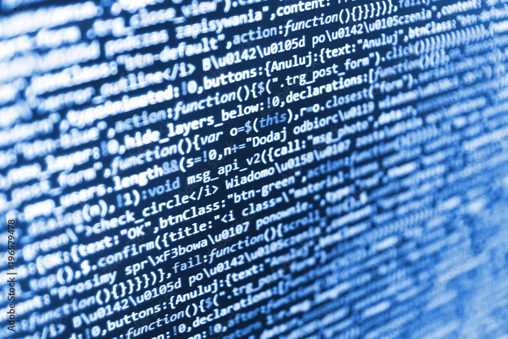 Php And Coding Technologies Cyber Space Concept Developing