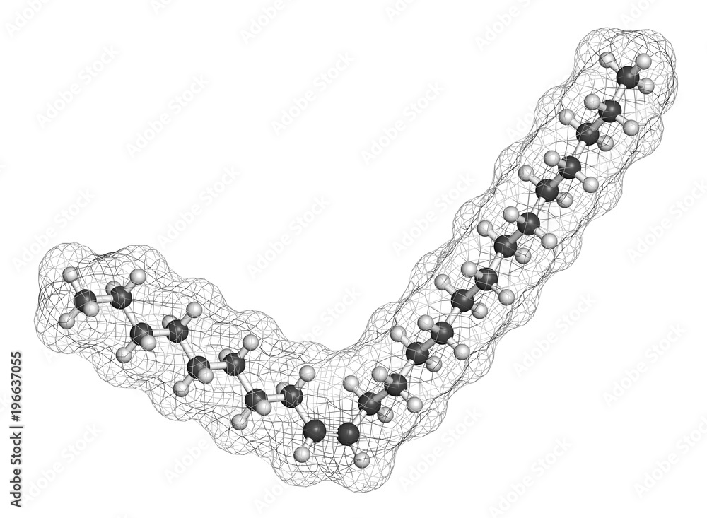 (Z)-9-Tricosene (muscalure) house fly sex pheromone molecule. Used to ...